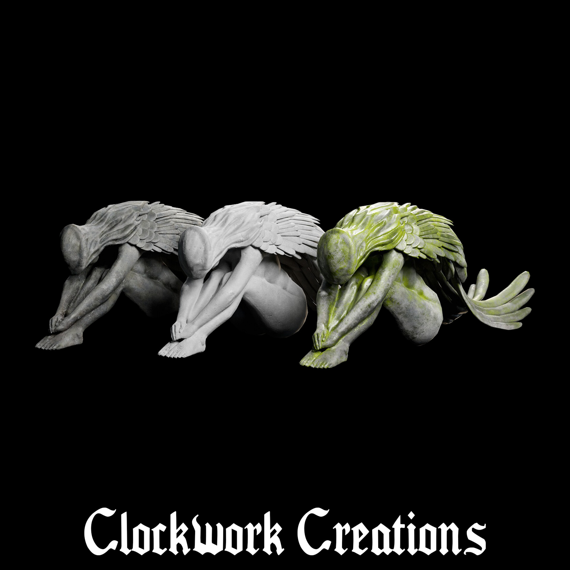 ArtStation - Angel Goddess Statue