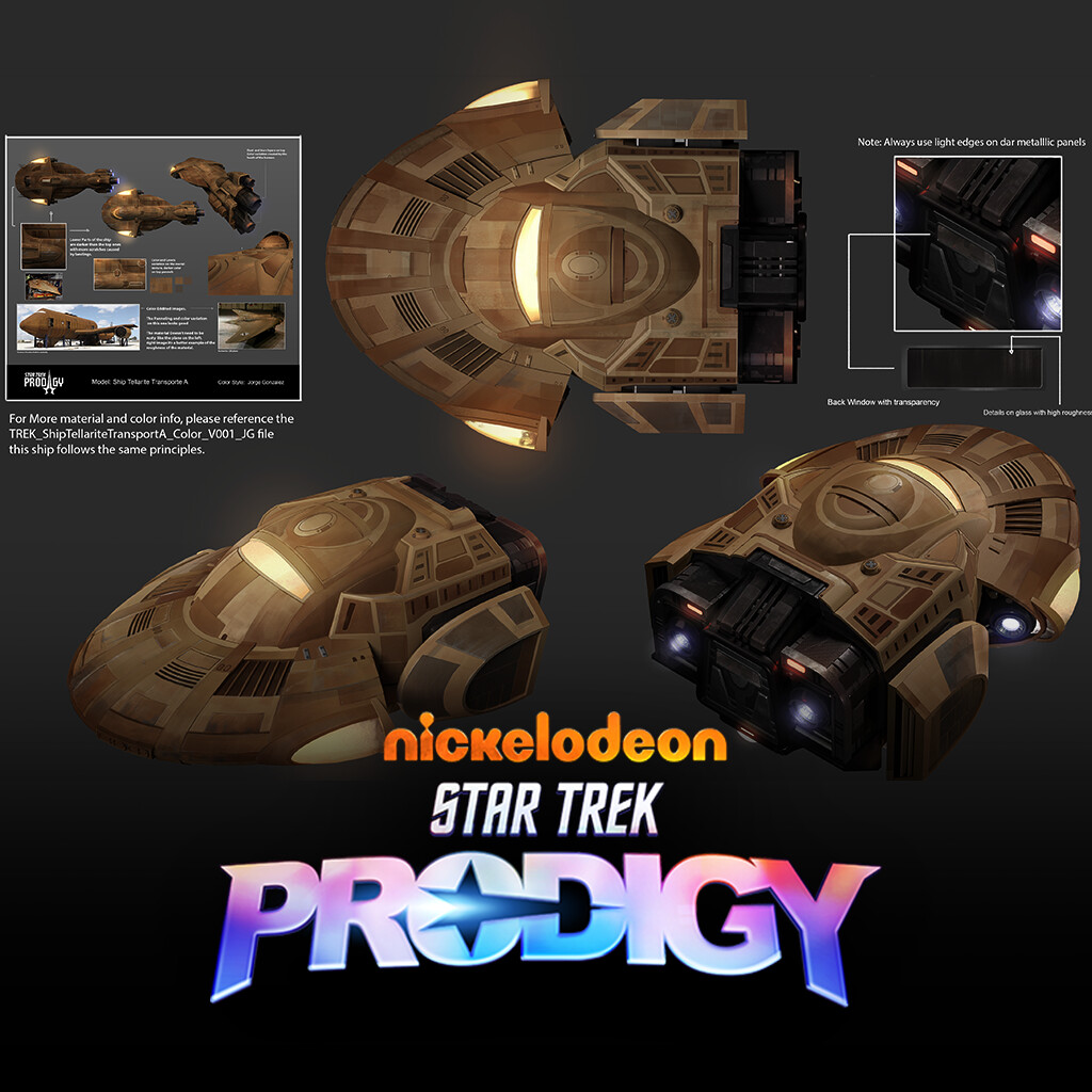 ArtStation - Star Trek Prodigy Season 2 - Ships