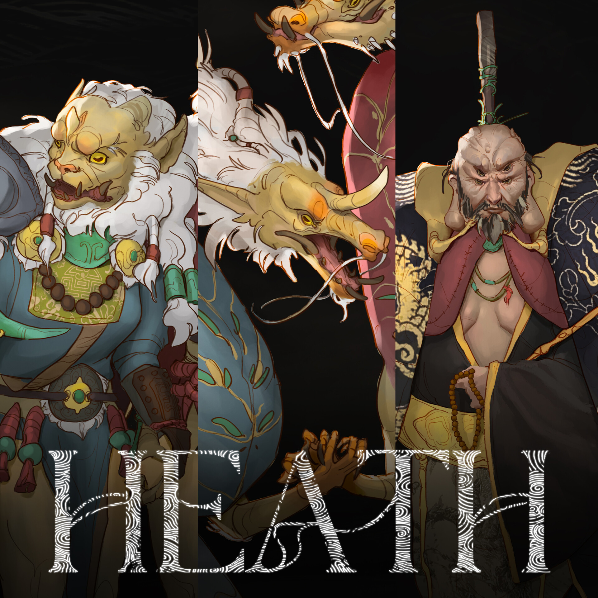 ArtStation - HEATH - Guardians and Scholar