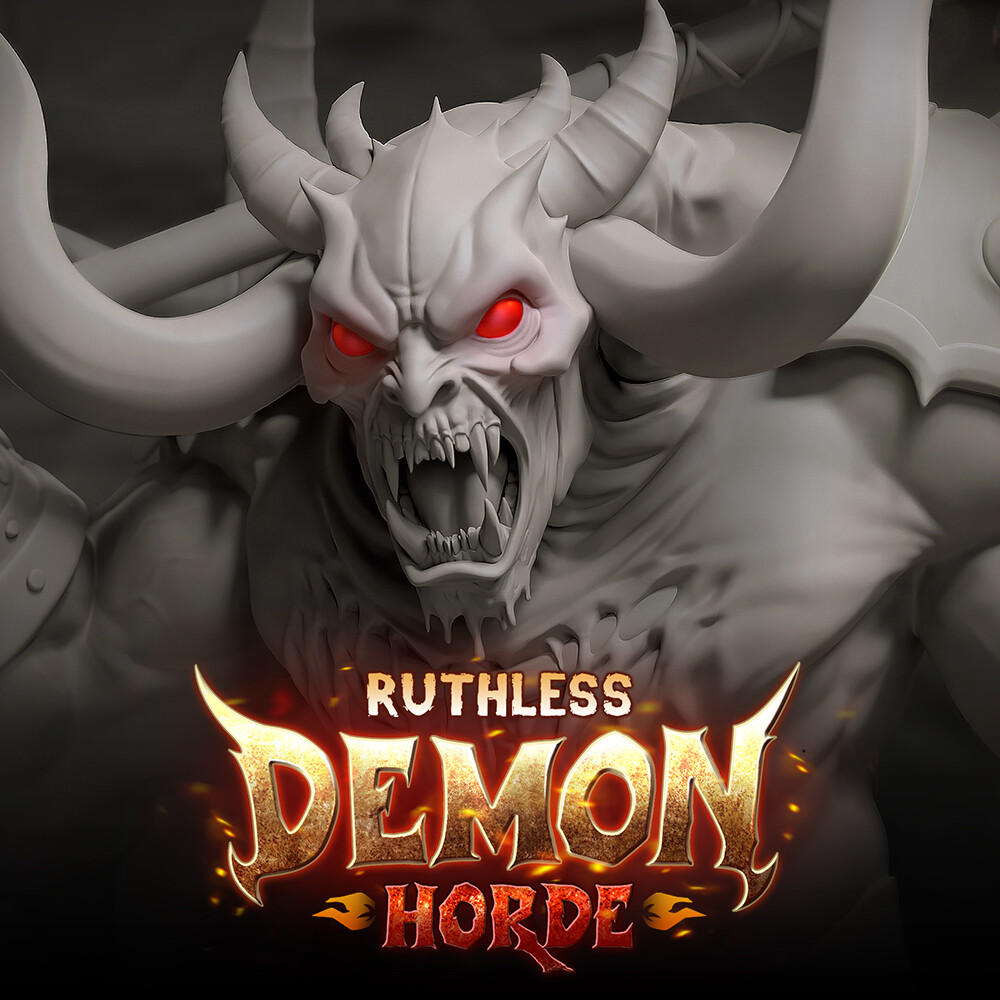 ArtStation - Demon Beast - Highpoly Showcase