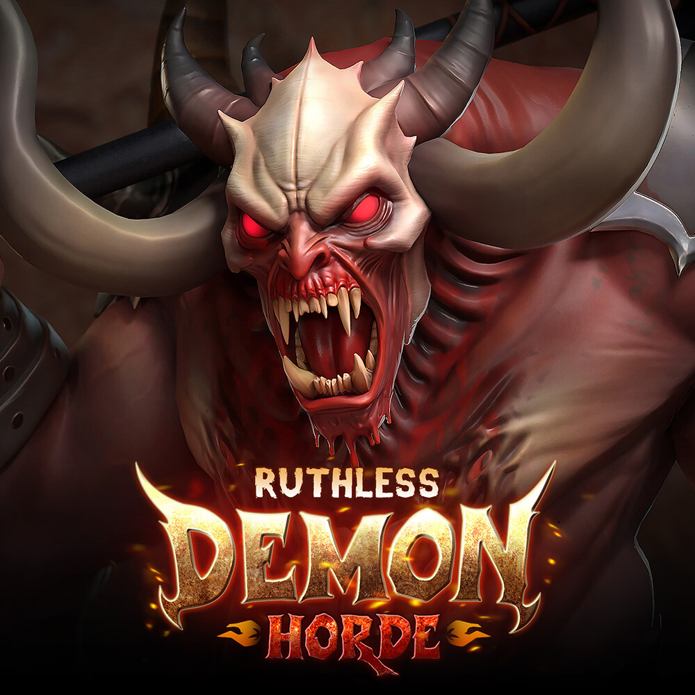 ArtStation - Demon Beast - Model & Texture Showcase