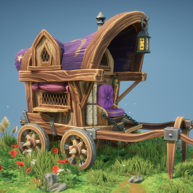 ArtStation - Purple Caravan