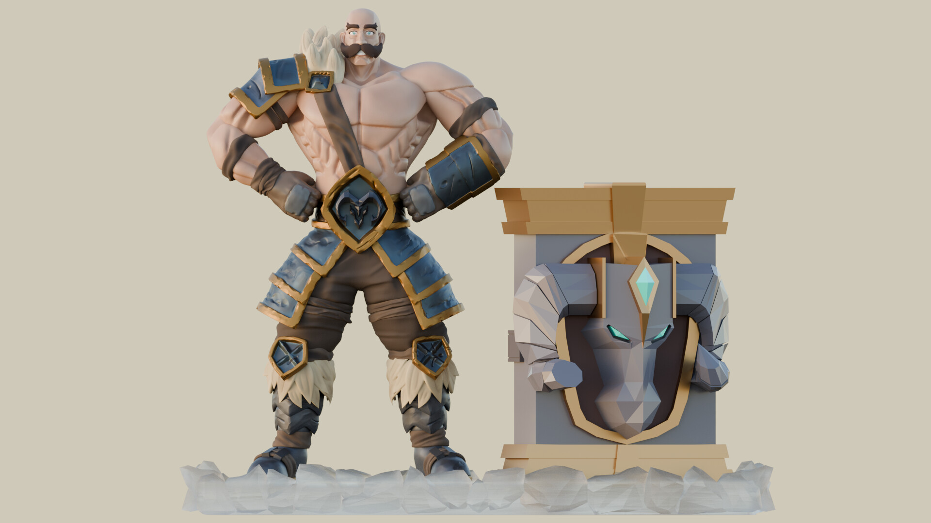 ArtStation - Braum - League of Legends