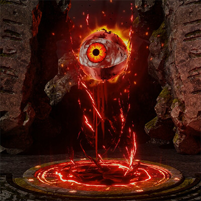 ArtStation - Game VFX : Evil Eye