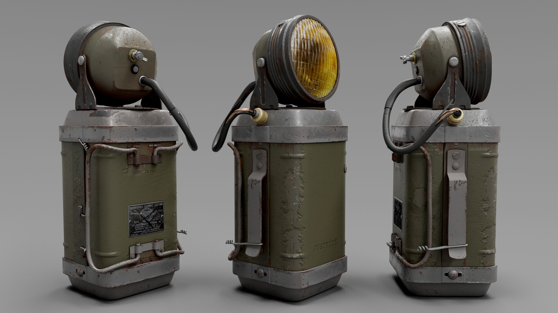 ArtStation - Old Mining Lantern