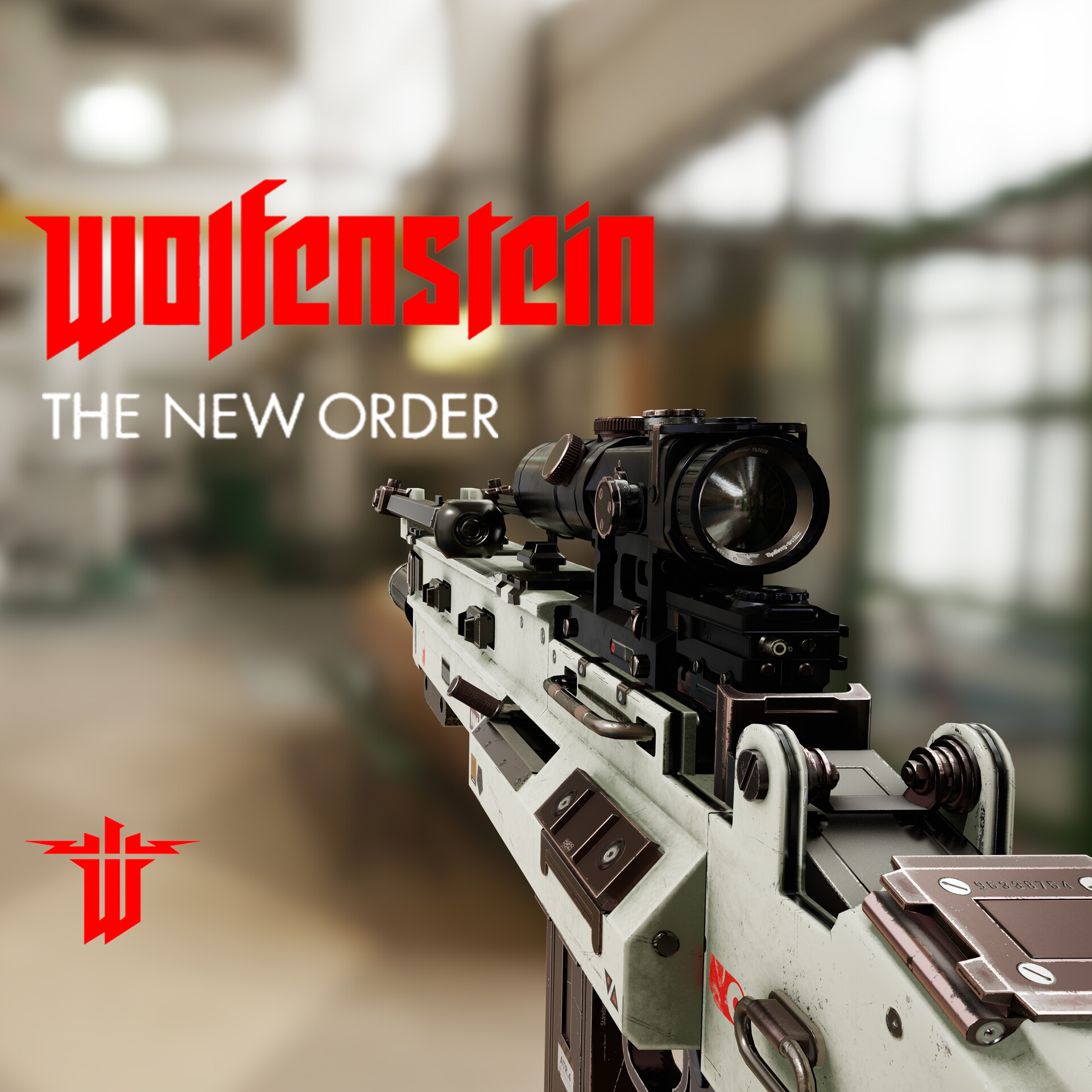 ArtStation - WOLFENSTEIN-AR MARKSMAN