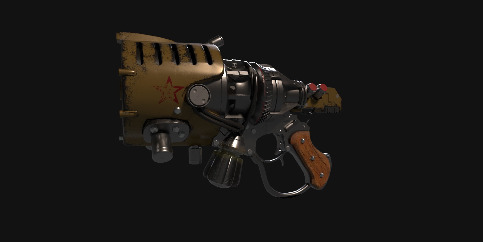 ArtStation - Ray Gun Mk3 (Left)