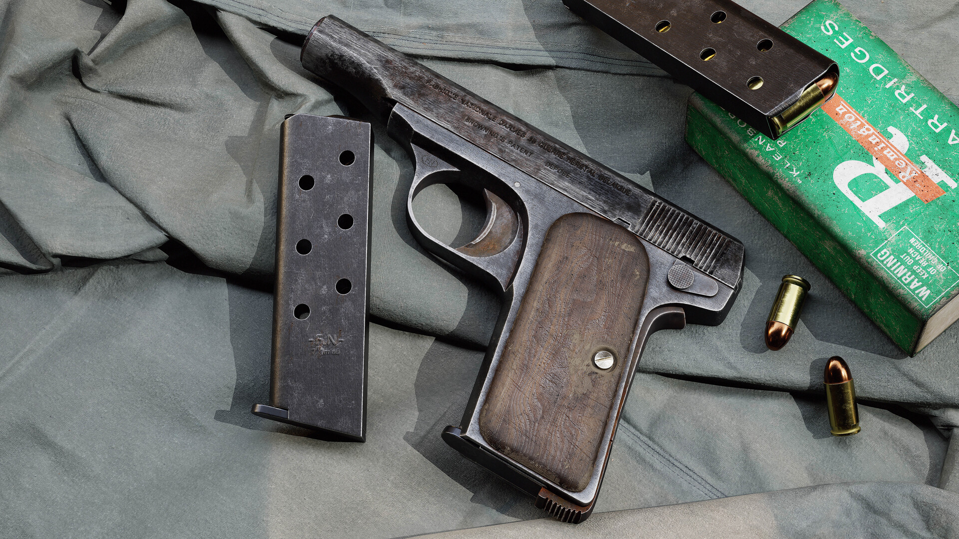 ArtStation - BROWNING M1910 pistol