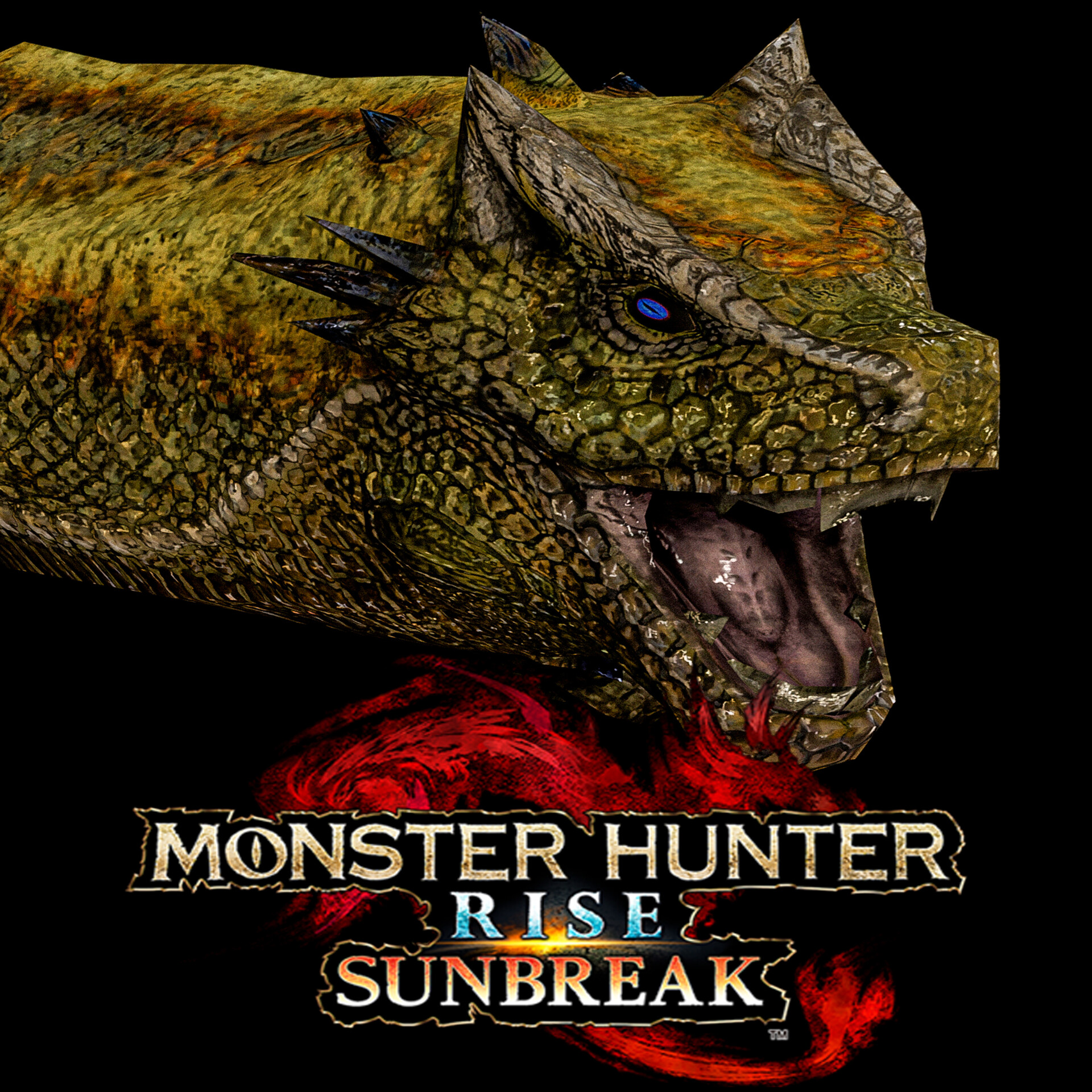 ArtStation - Spiked Back Lizard - Game Ready 3D Model