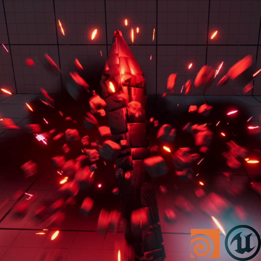 ArtStation - Underground Spike Attack VFX