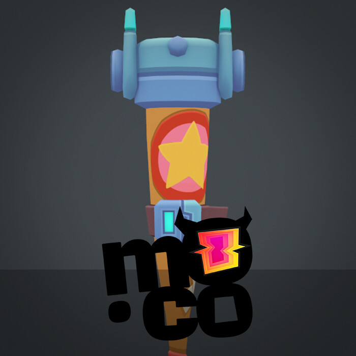 ArtStation - MoCo - Playable Character - Weapons