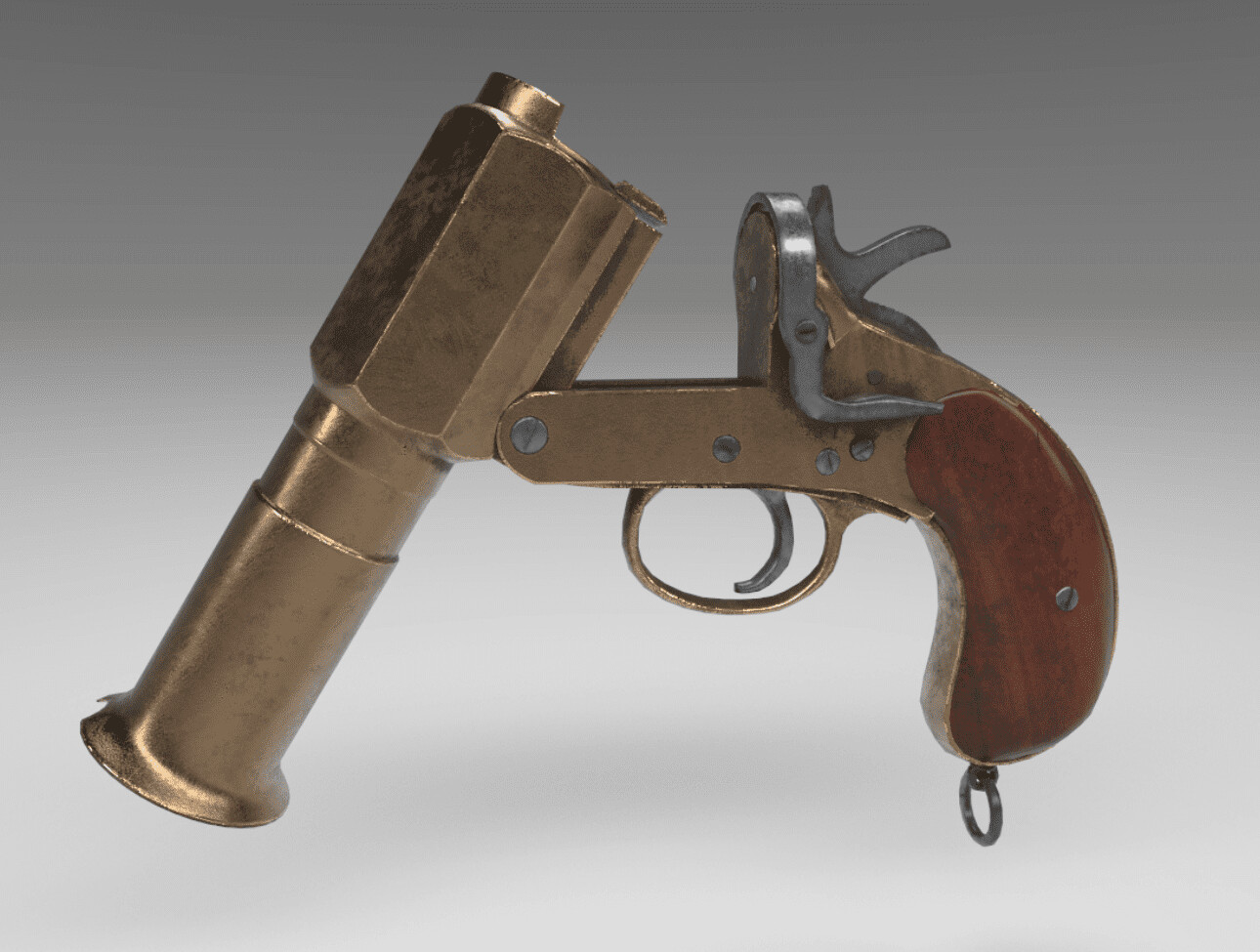 ArtStation - Flare gun (Study)