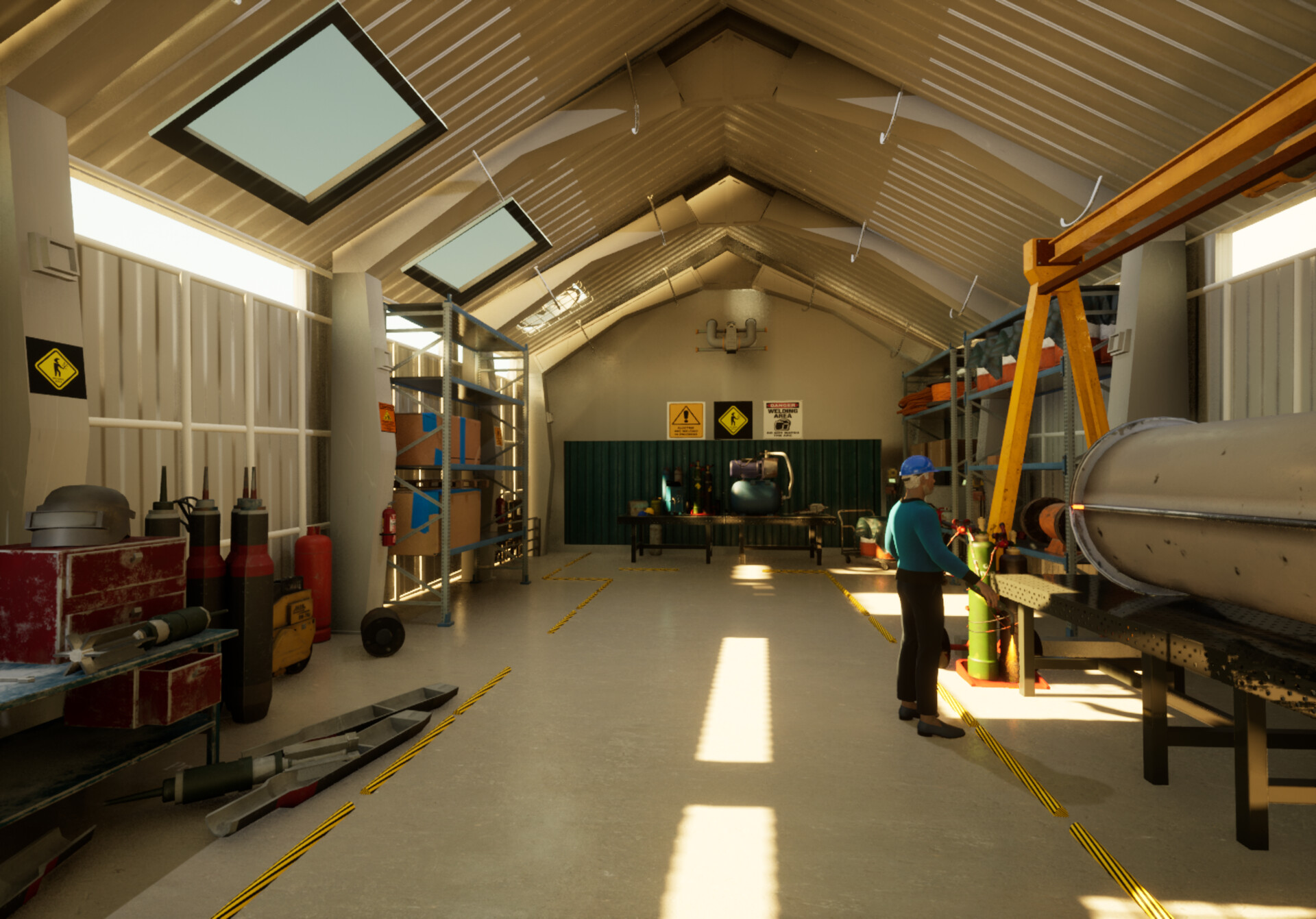 ArtStation - 3D Welding Environment ( Unreal Engine 5 )