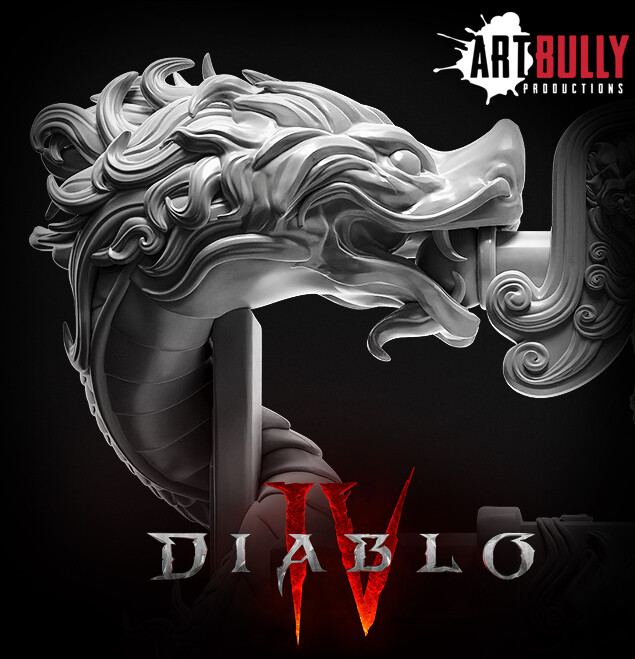 ArtStation - Diablo IV - Weapons, Trophies, Headstone - 02