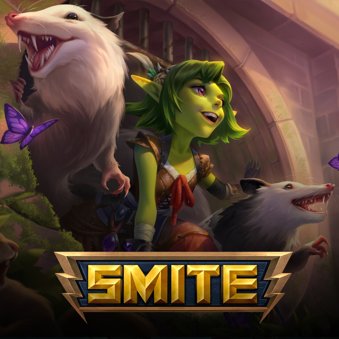 ArtStation - SMITE: Trash Goblin Scylla