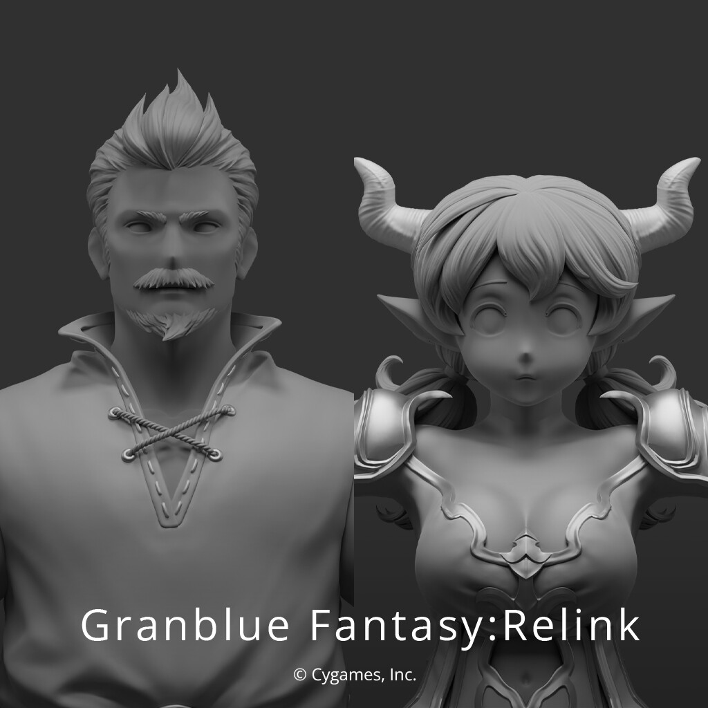ArtStation - Granblue Fantasy:Relink NPCs