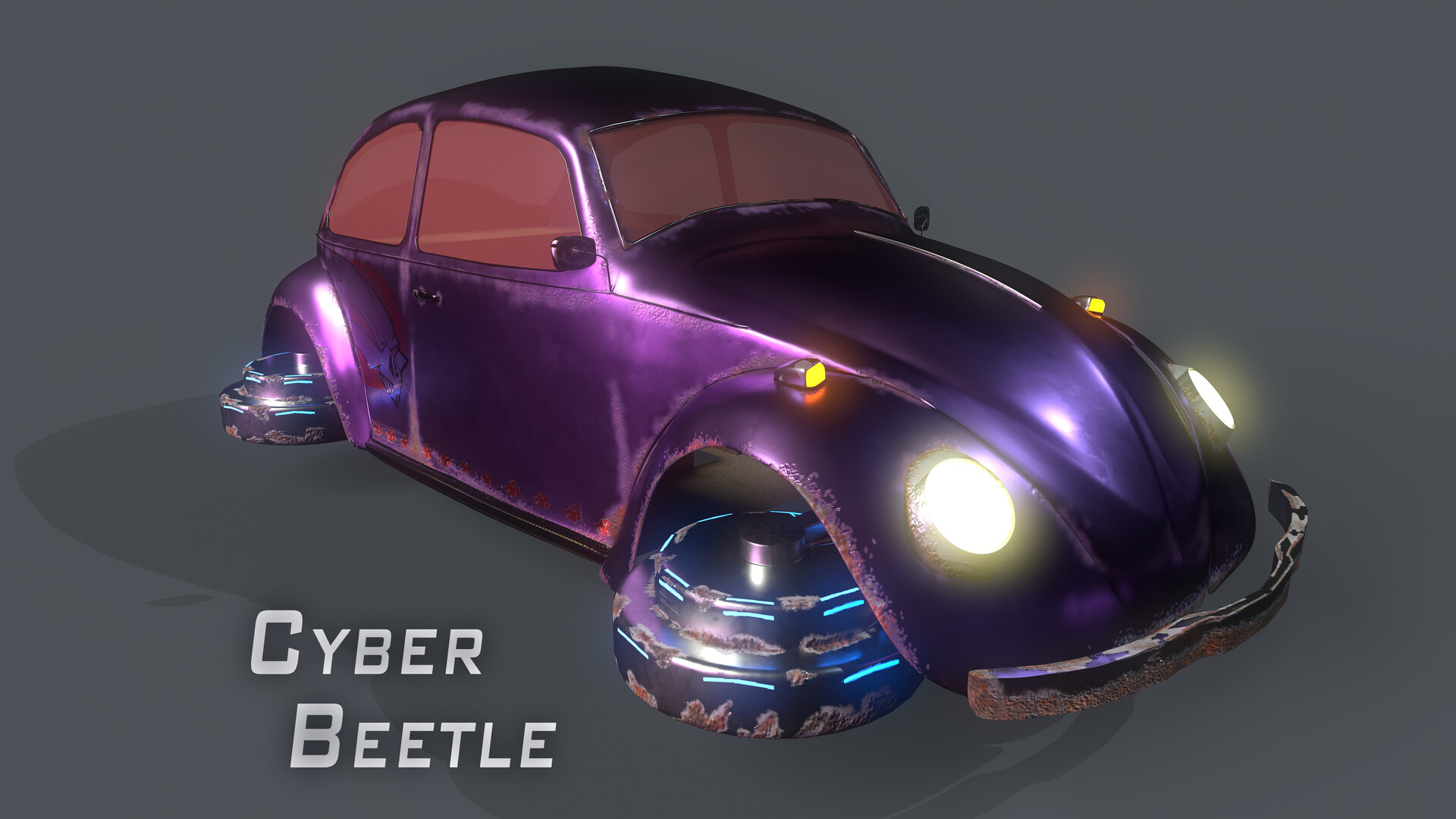 ArtStation - Cyber-Beetle