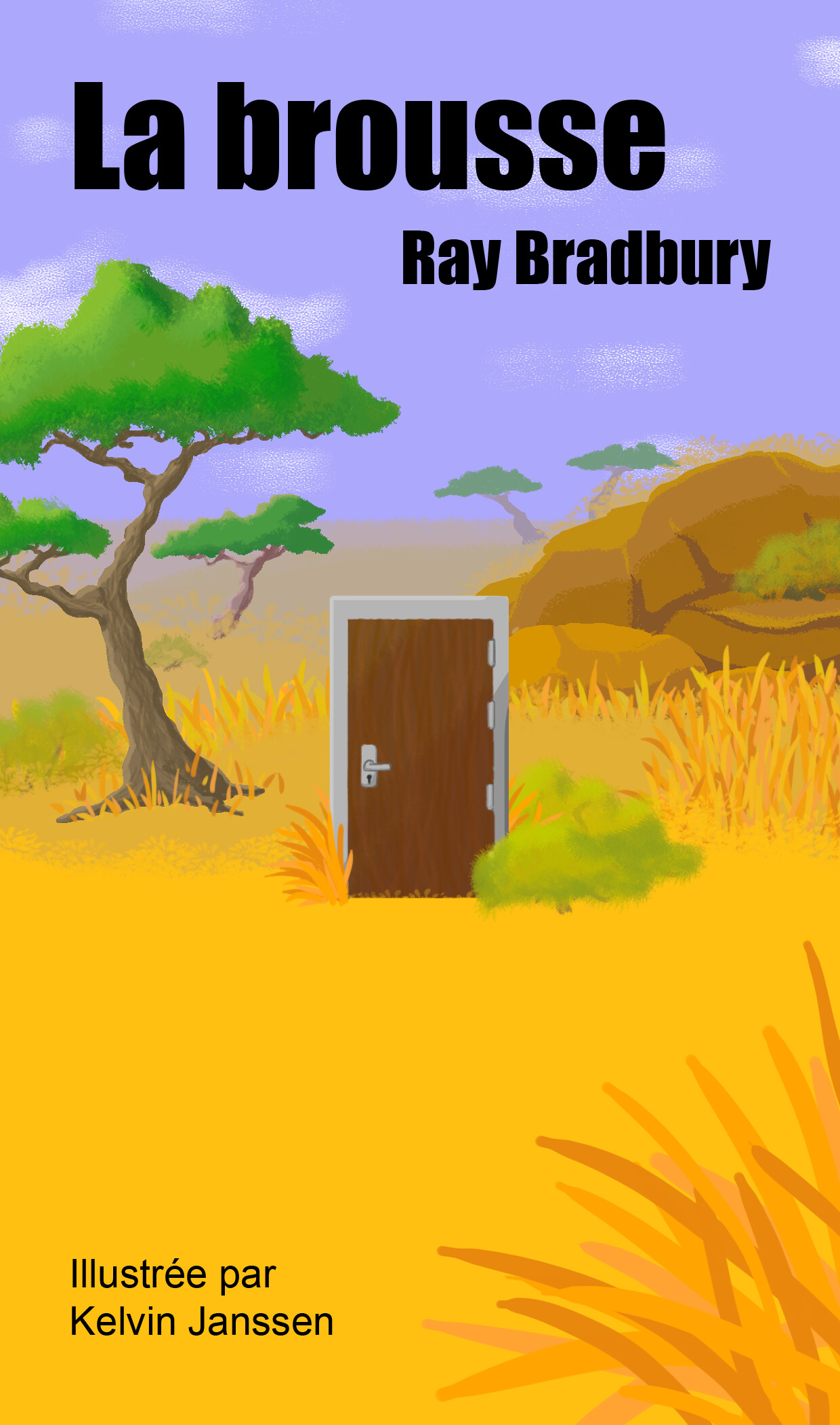 ArtStation - Bradbury's, "The Veldt" Book illustration