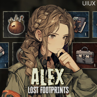 ArtStation - ALEX: Lost Footprints - GAME UI/UX DESIGN