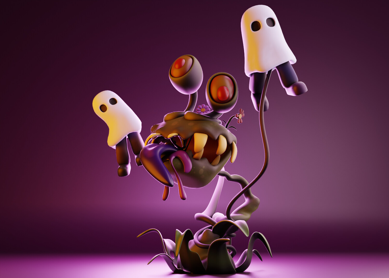 ArtStation - Puppet plant