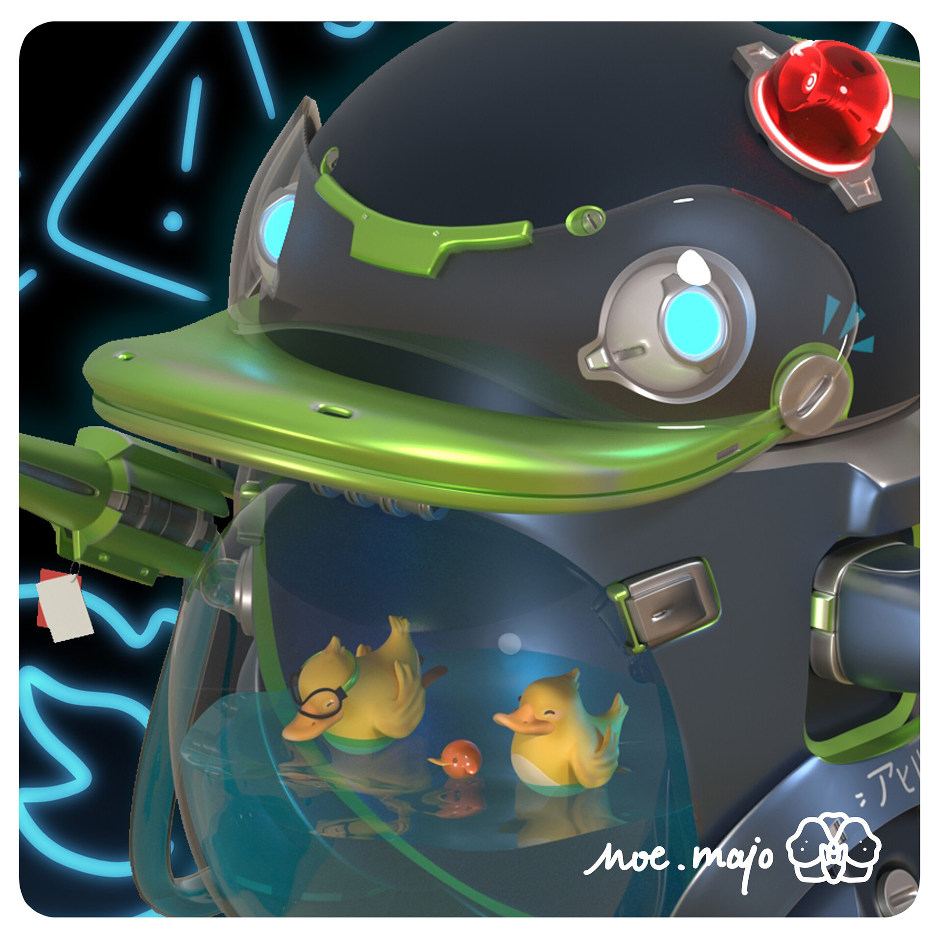 ArtStation - Mecha Duck