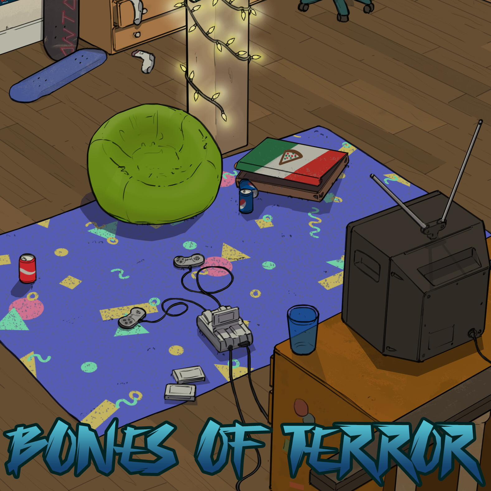 ArtStation - Bones of Terror - Jimmy's Room