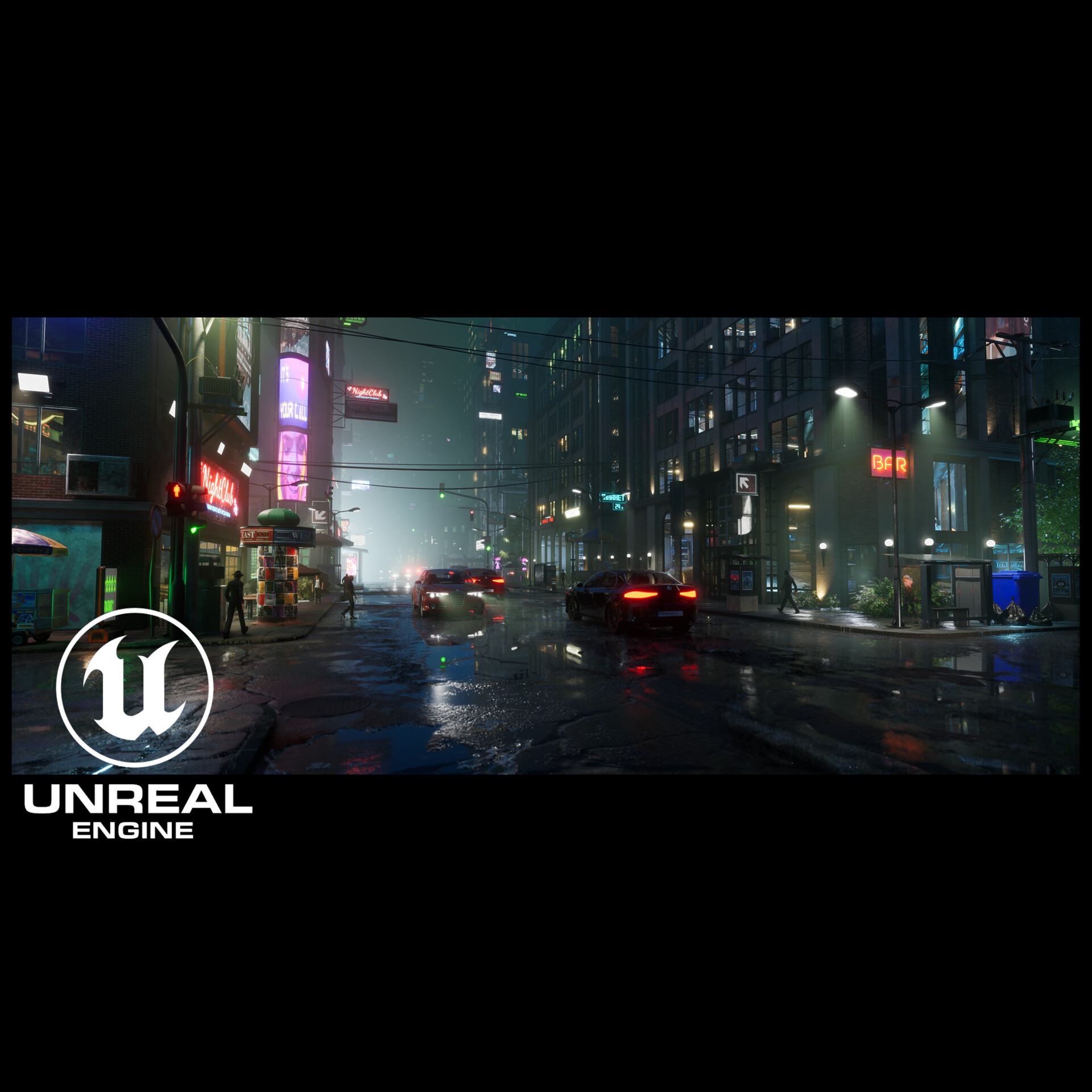 ArtStation - UE5 Scene practice--City