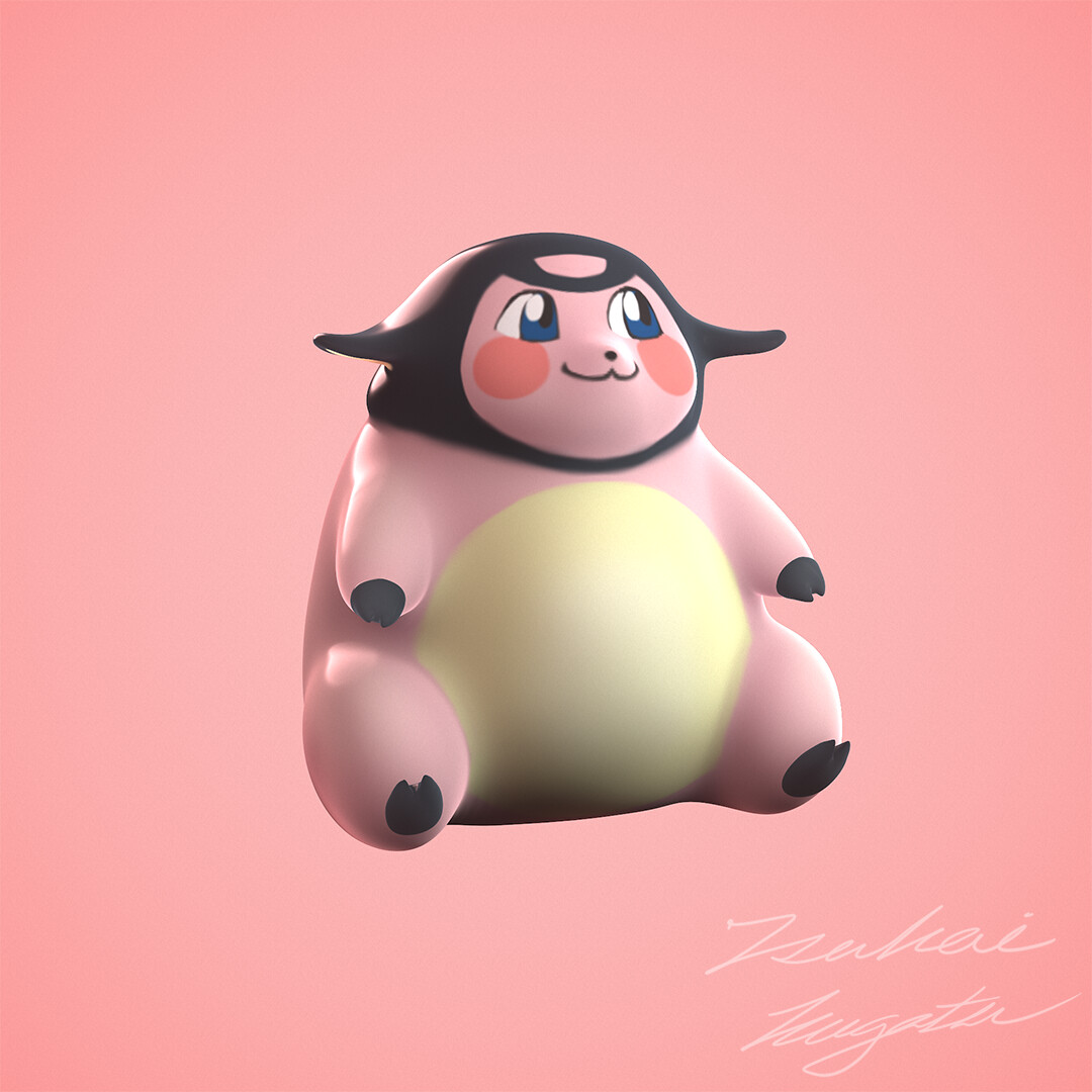 ArtStation - Baby Miltank