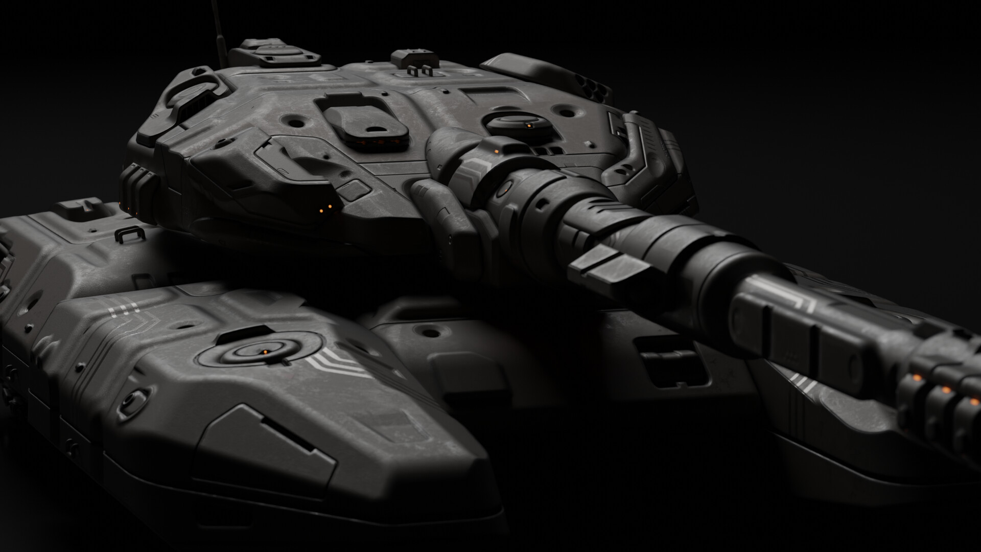 ArtStation - Sci-Fi Tank Concept