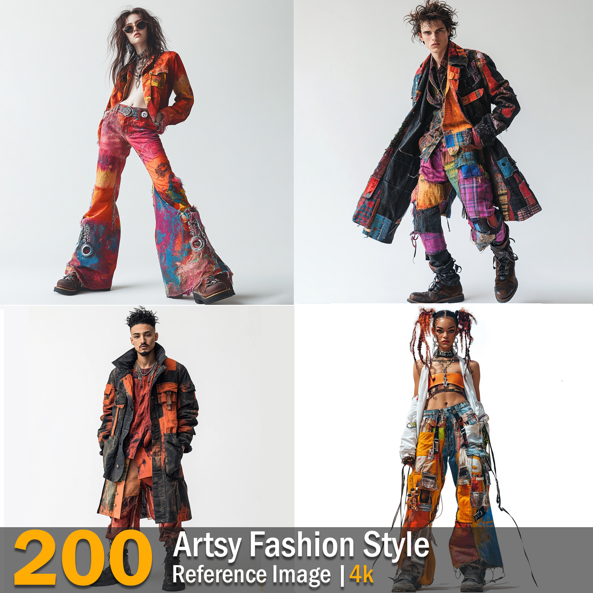 ArtStation - Artsy Fashion Style | Reference Images | 4K