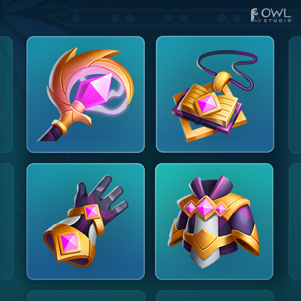 ArtStation - Icon pack for the mobile game