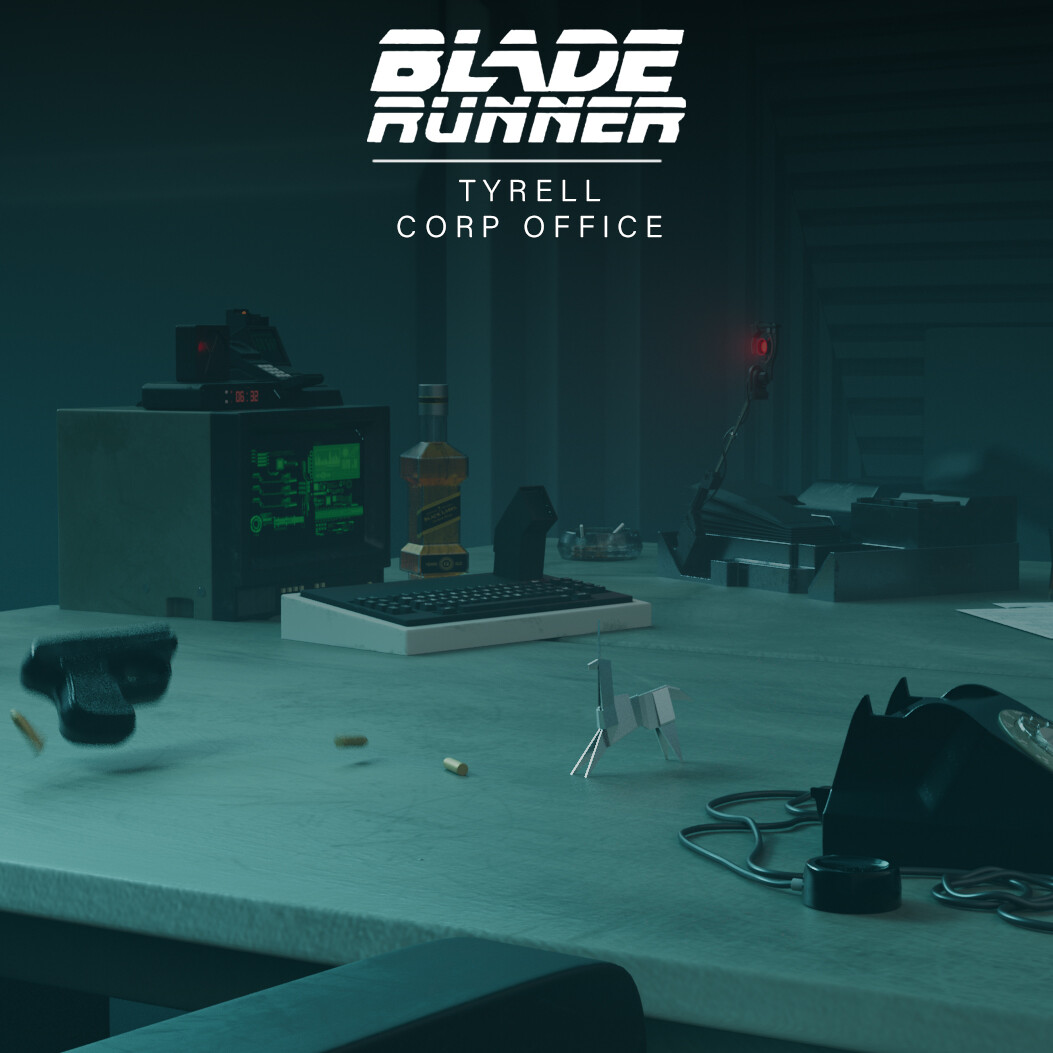 ArtStation - Blade Runner - Tyrell Corp Office