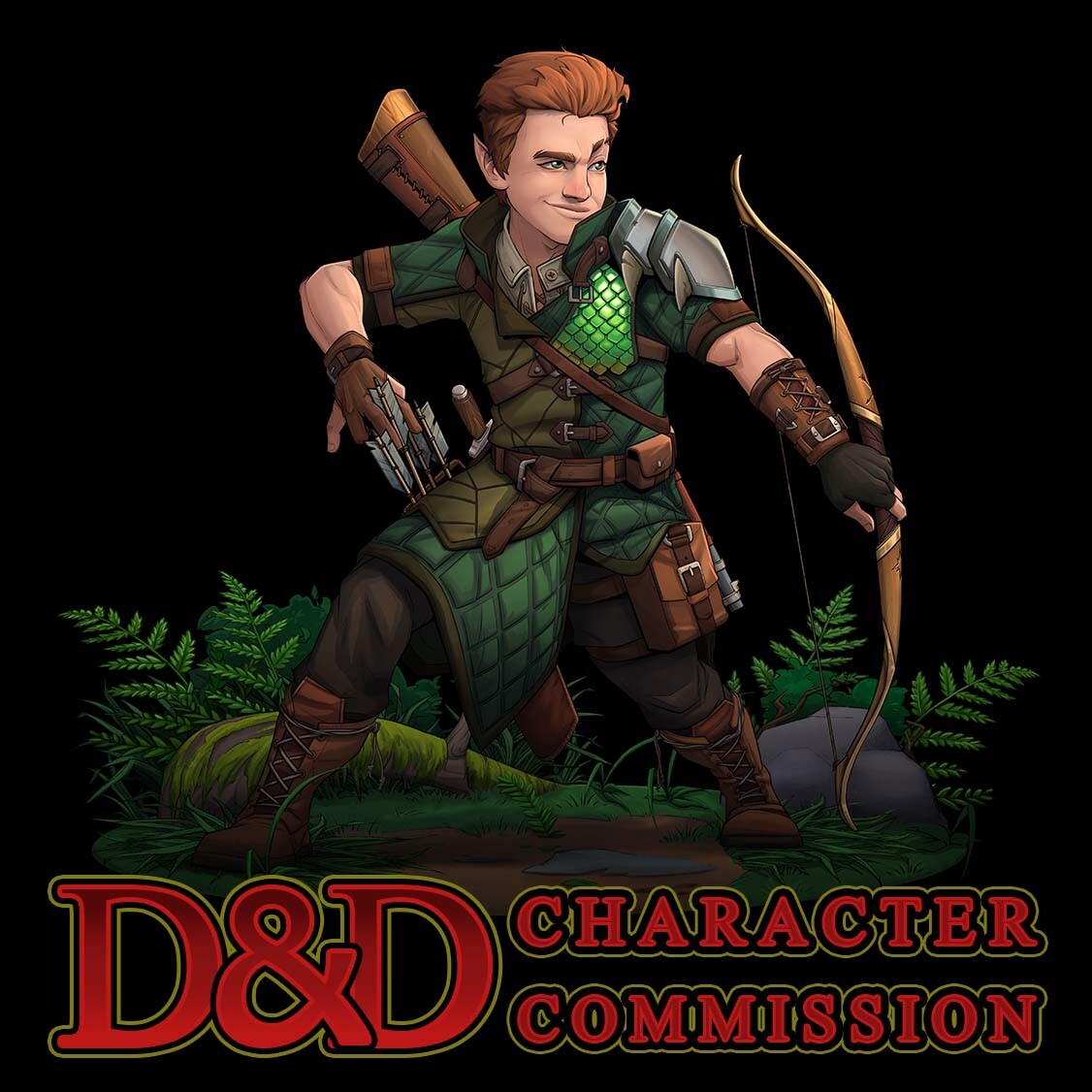 ArtStation - DND Character: Halfling Ranger