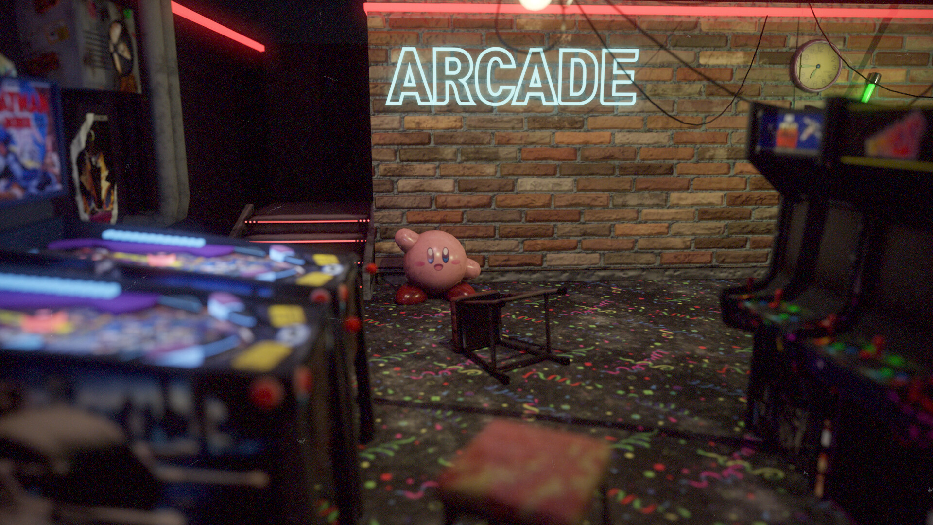 ArtStation - Arcade Room