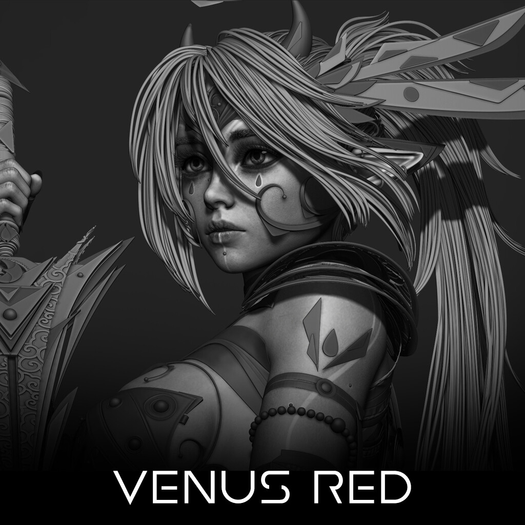 ArtStation - VENUS RED - ZBRUSH SCULPT