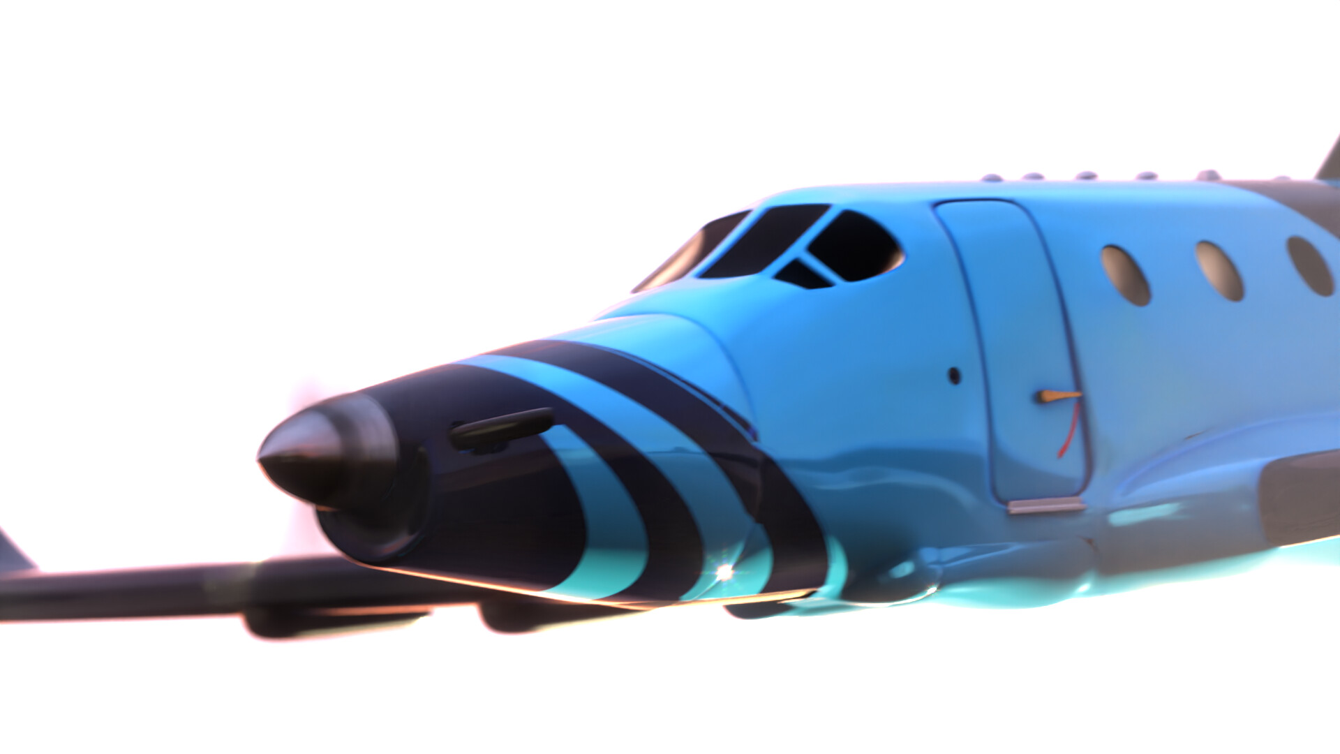 ArtStation - 3D Realistic plane animation