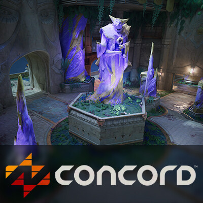 ArtStation - Concord: Salt Palace Benchmark Scene