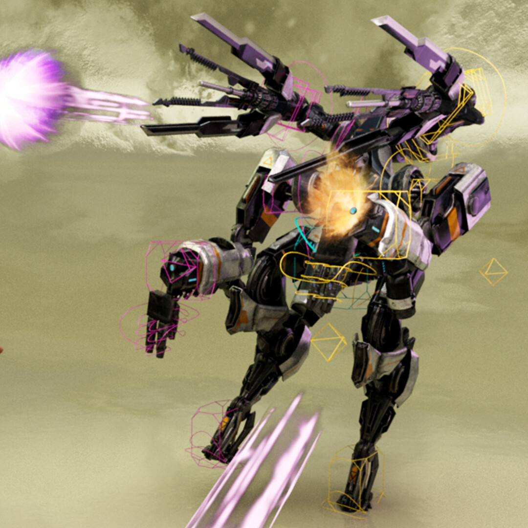 ArtStation - Mecha Character Rig — Maya