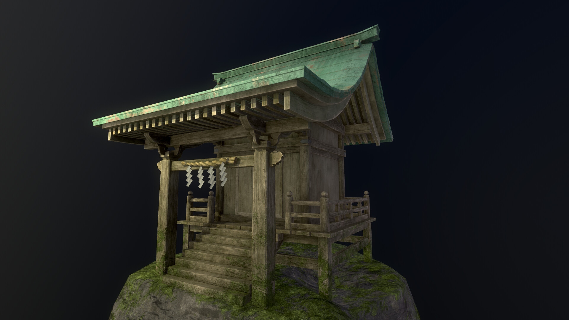 ArtStation - Japanese Shrine