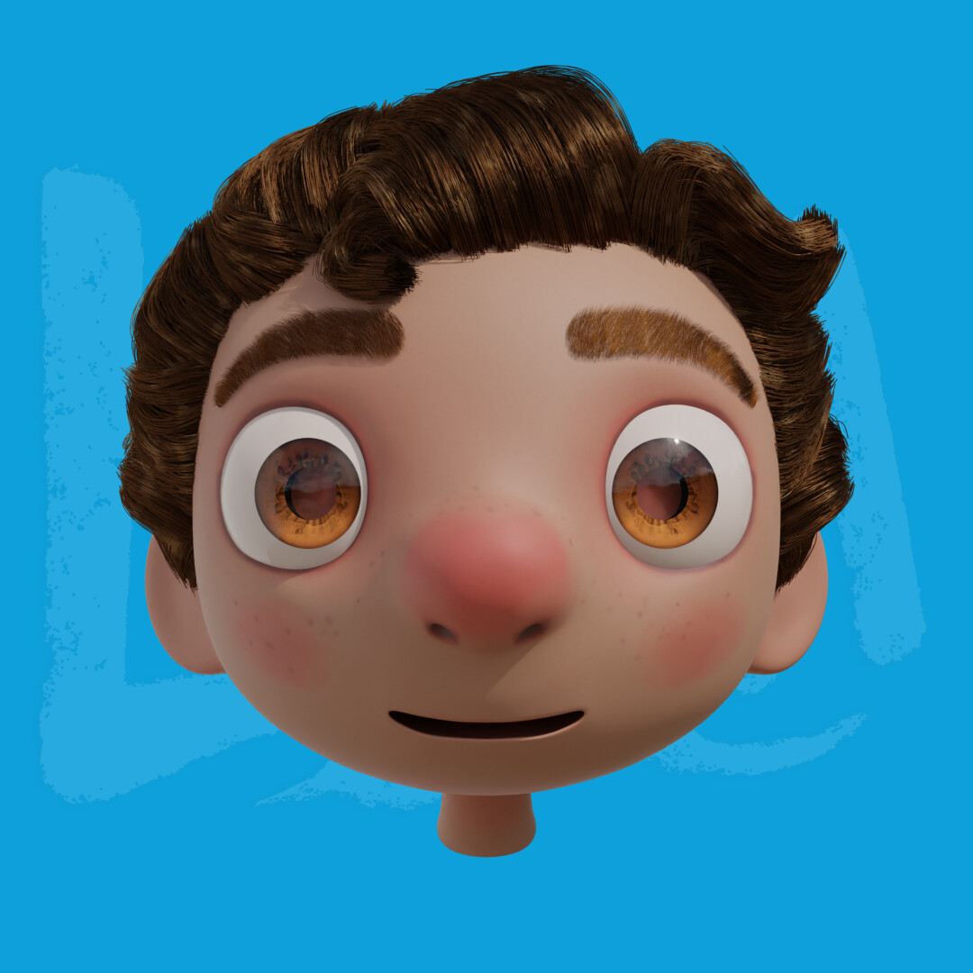 ArtStation - Luca Disney - 3D Character Modelling