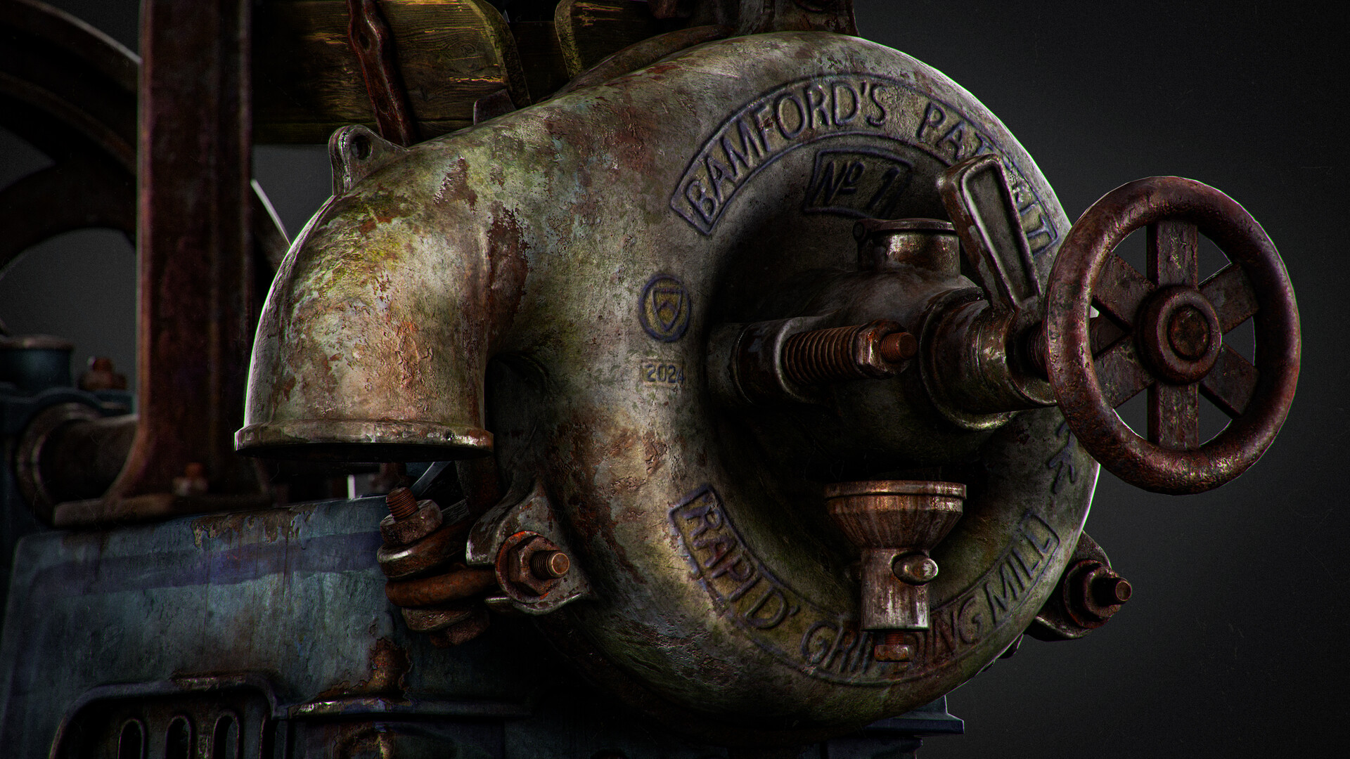 ArtStation - Grinding Mill