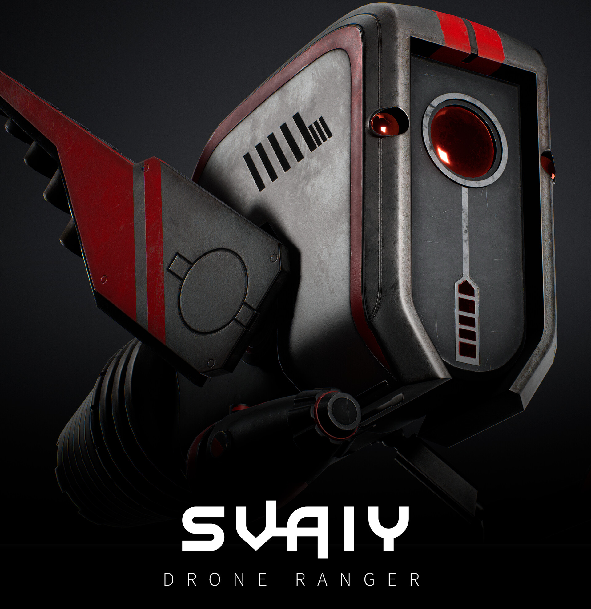 ArtStation - Drone Ranger | 3D Character