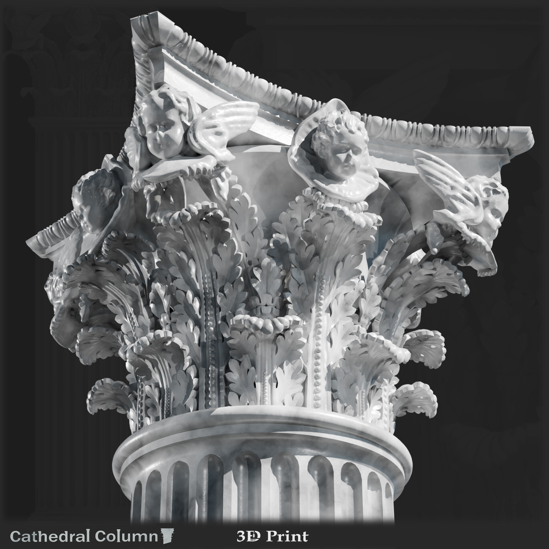 ArtStation - Cathedral Column