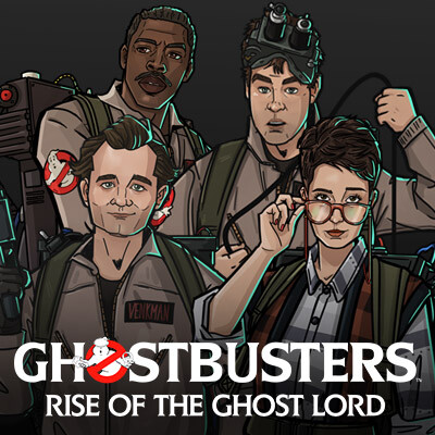 ArtStation - Ghostbusters Cast - Ghostbusters: Rise of the Ghostlord