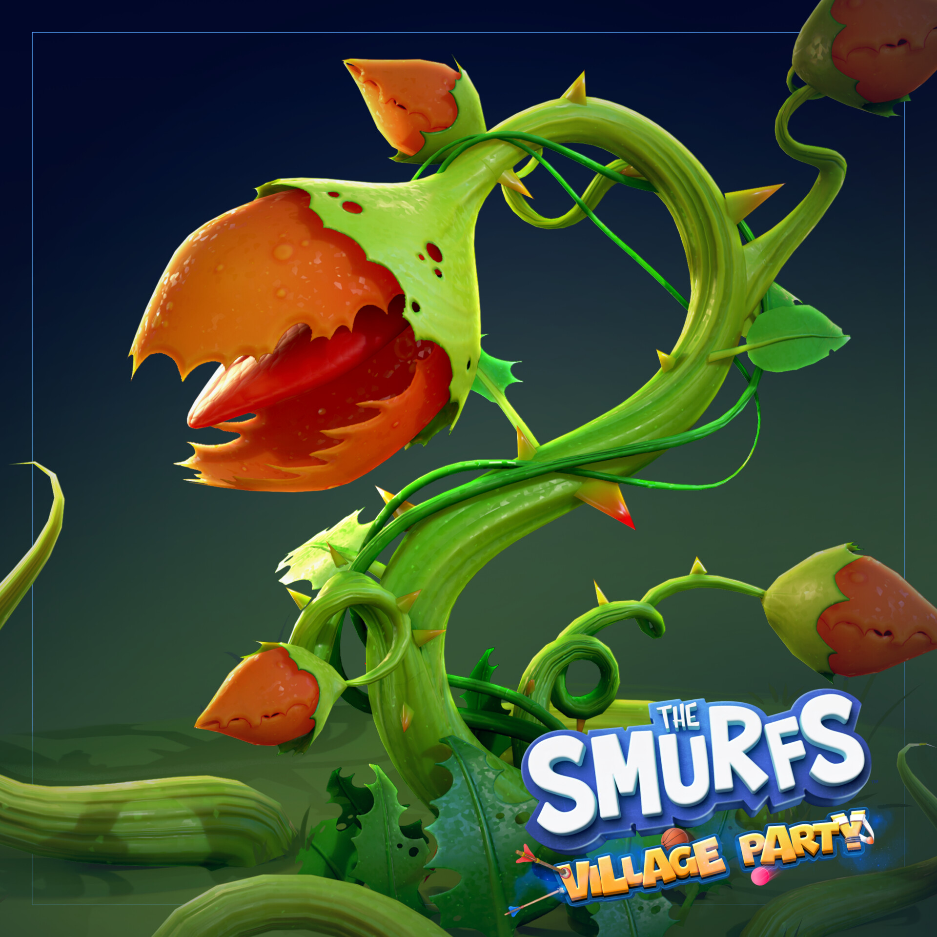 ArtStation - The Smurfs - Village Party | Daisy the Carnivorous plant
