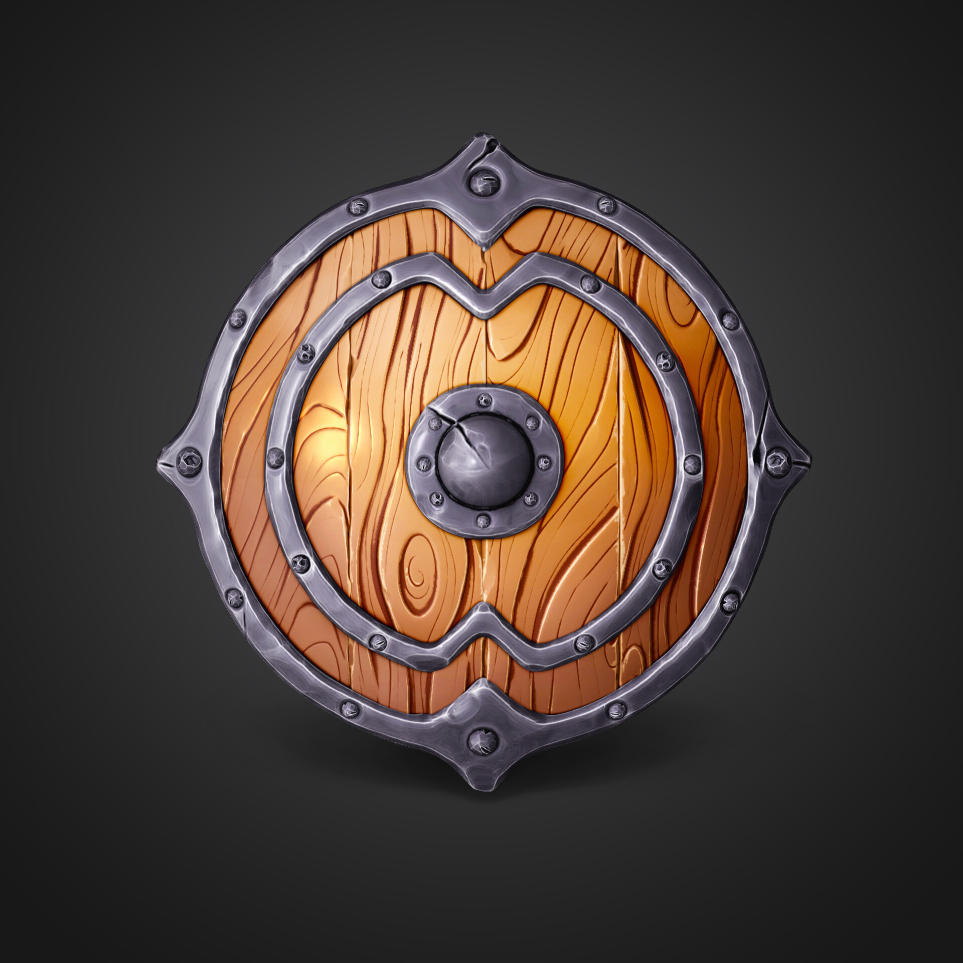 ArtStation - Stylized shield