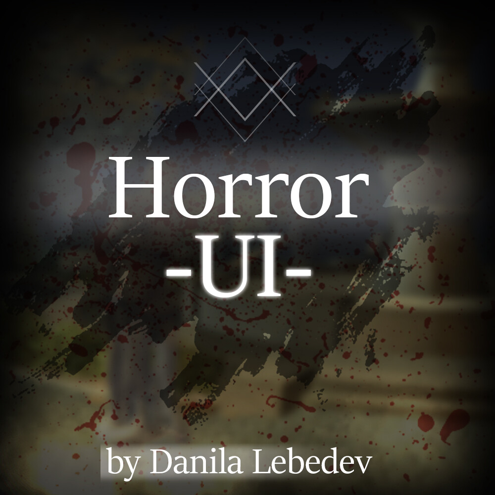 ArtStation - UI Horror game