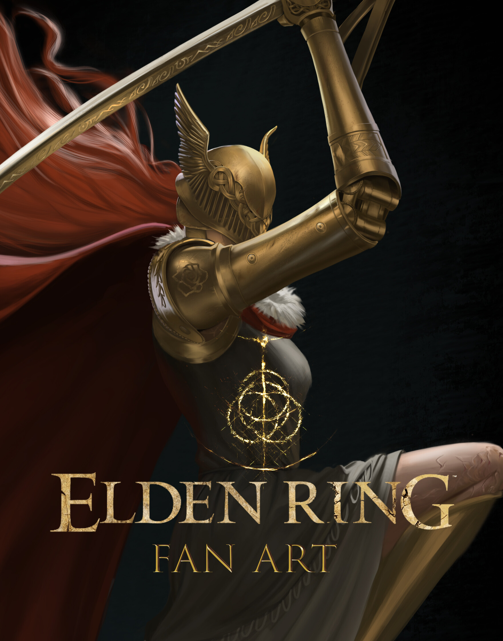 ArtStation - Malenia: Blade of Miquella