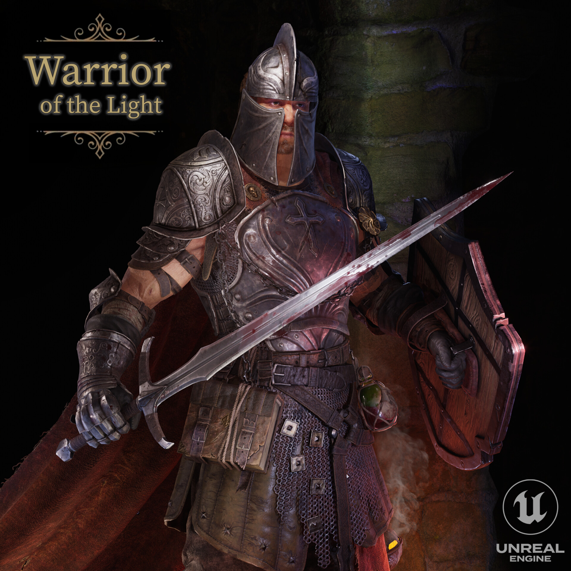 ArtStation - Warrior of the Light