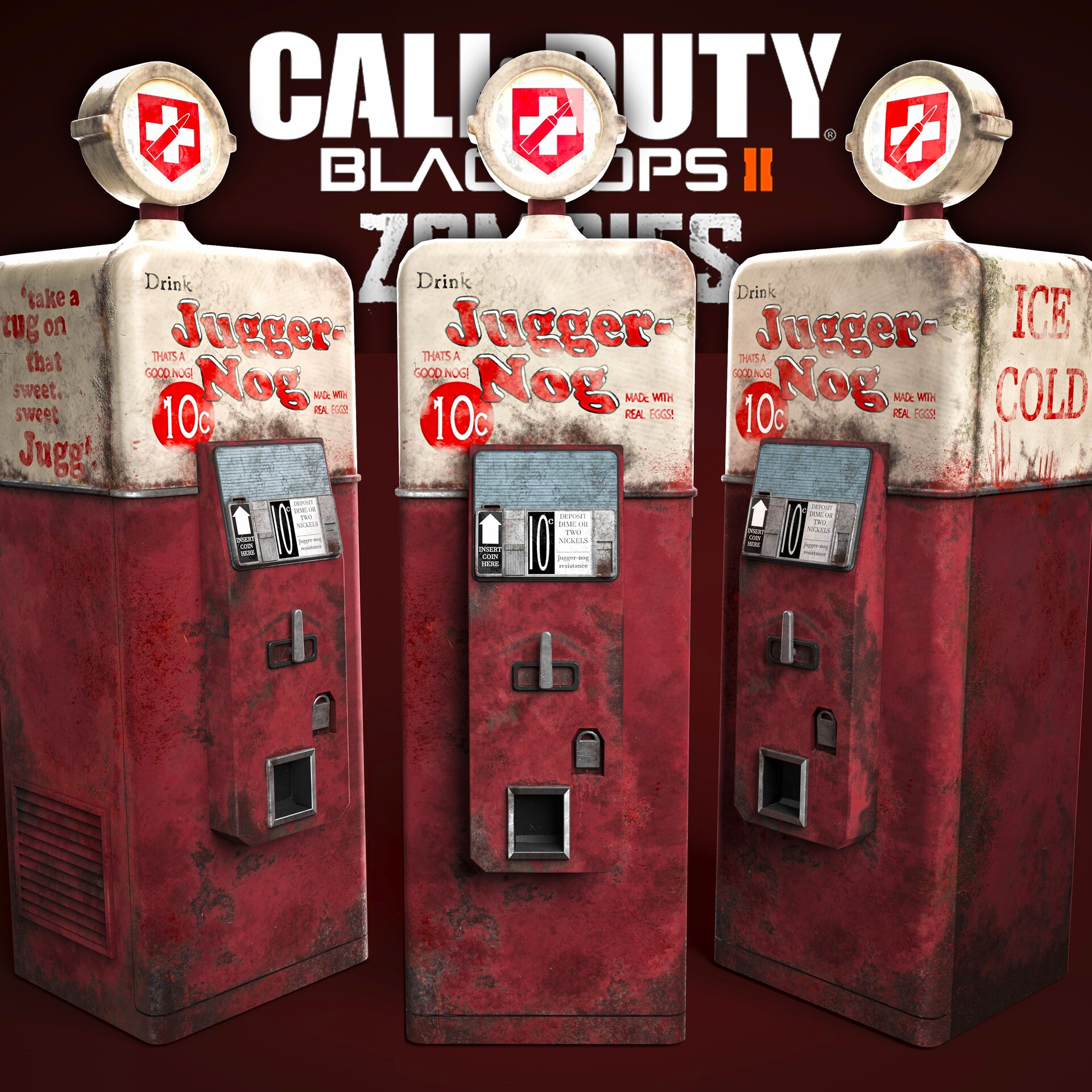 ArtStation - "Jugger-Nog Perk Machine" (Call Of Duty: Black Ops II)